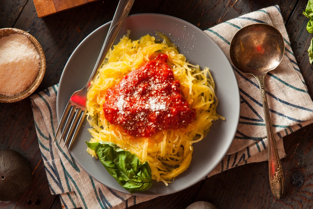 Spaghetti Squash Marinara Sauce - 360 Degrees